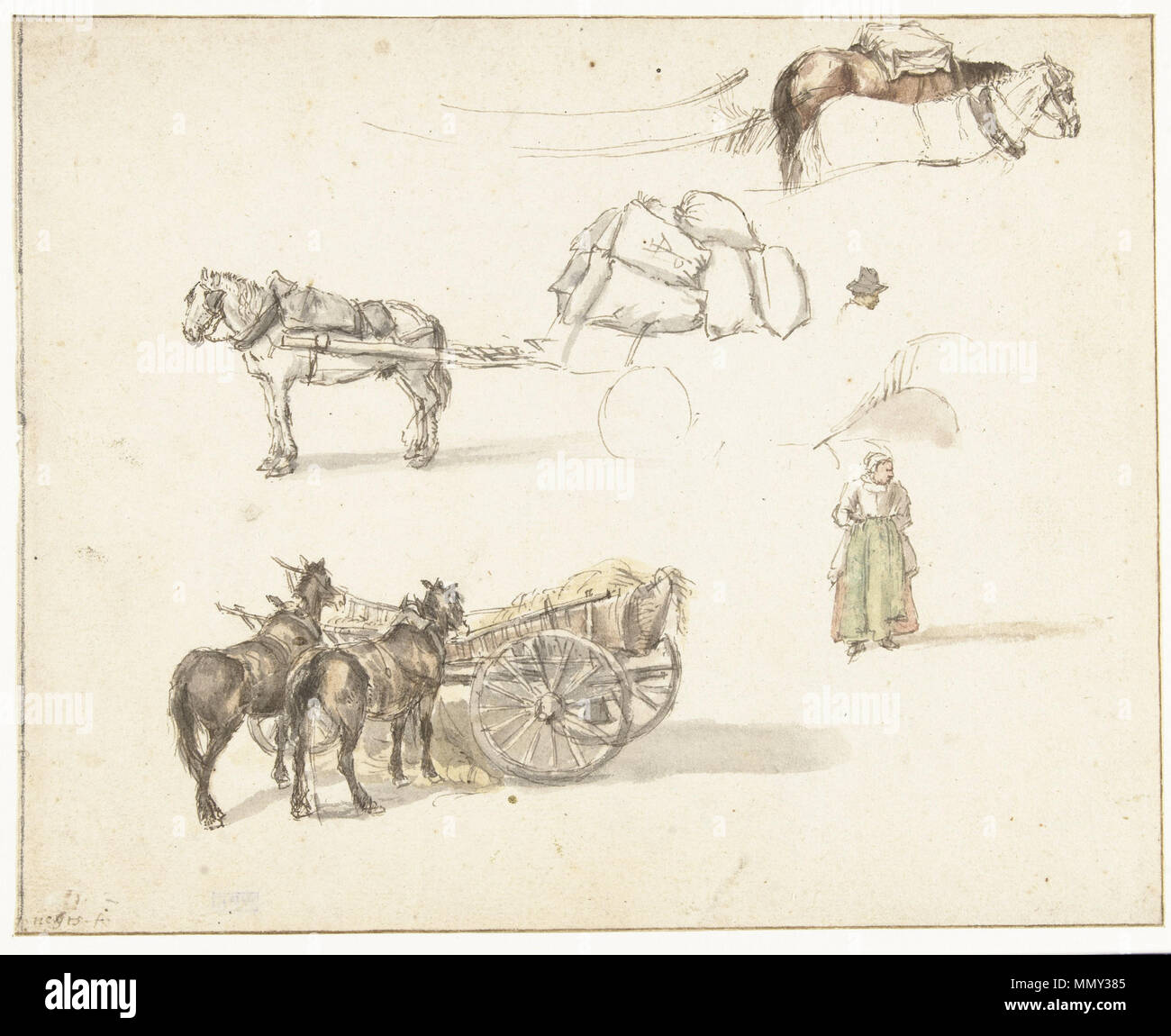 Peasant carts hi-res stock photography and images - Alamy