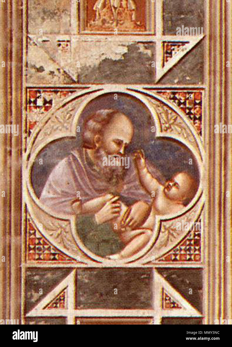 Circumcision (on the decorative band). between 1304 and 1306. Giotto di ...