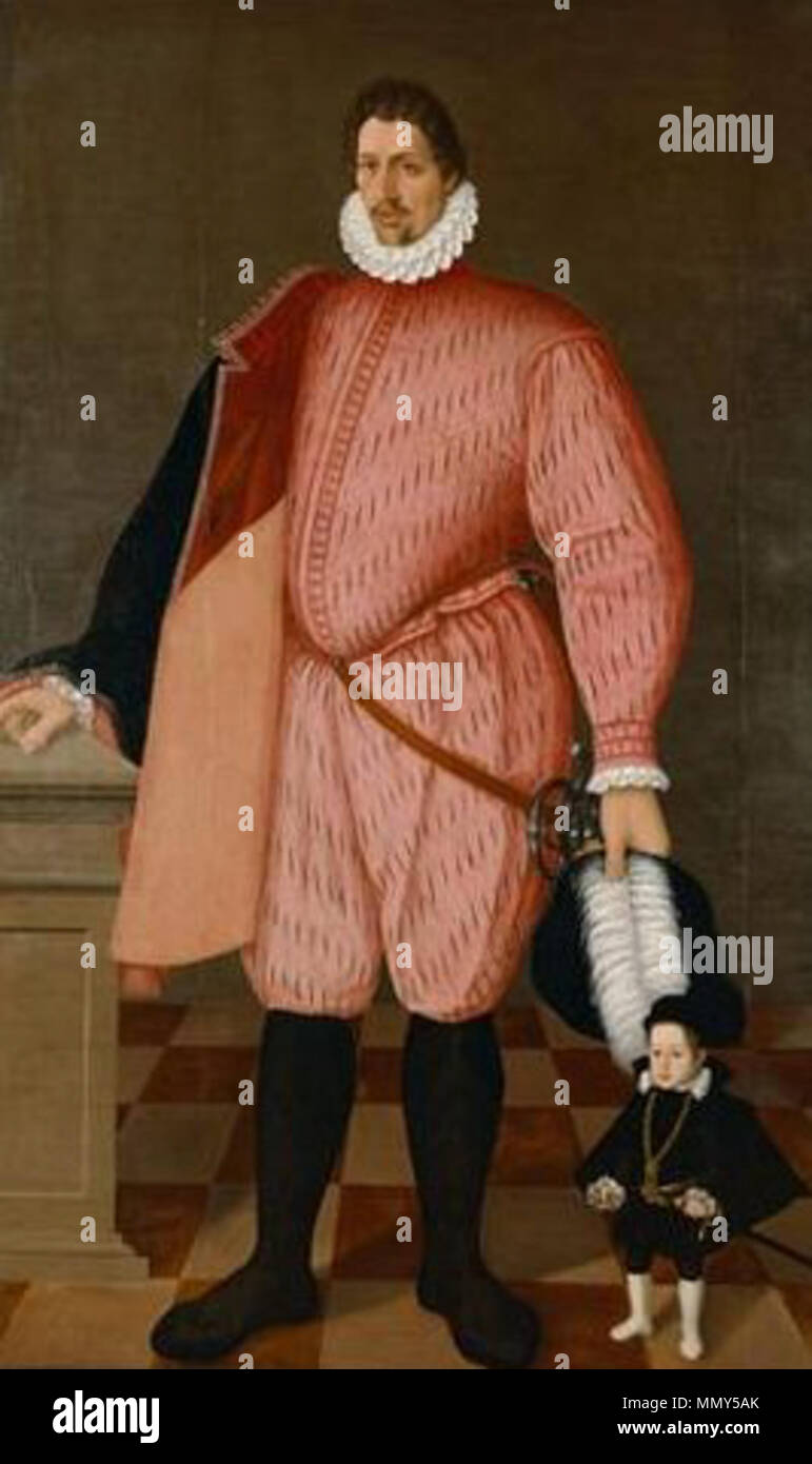 . Depicted person: Giovanni Bona English: Bartolomeo Bon, the tallest ...