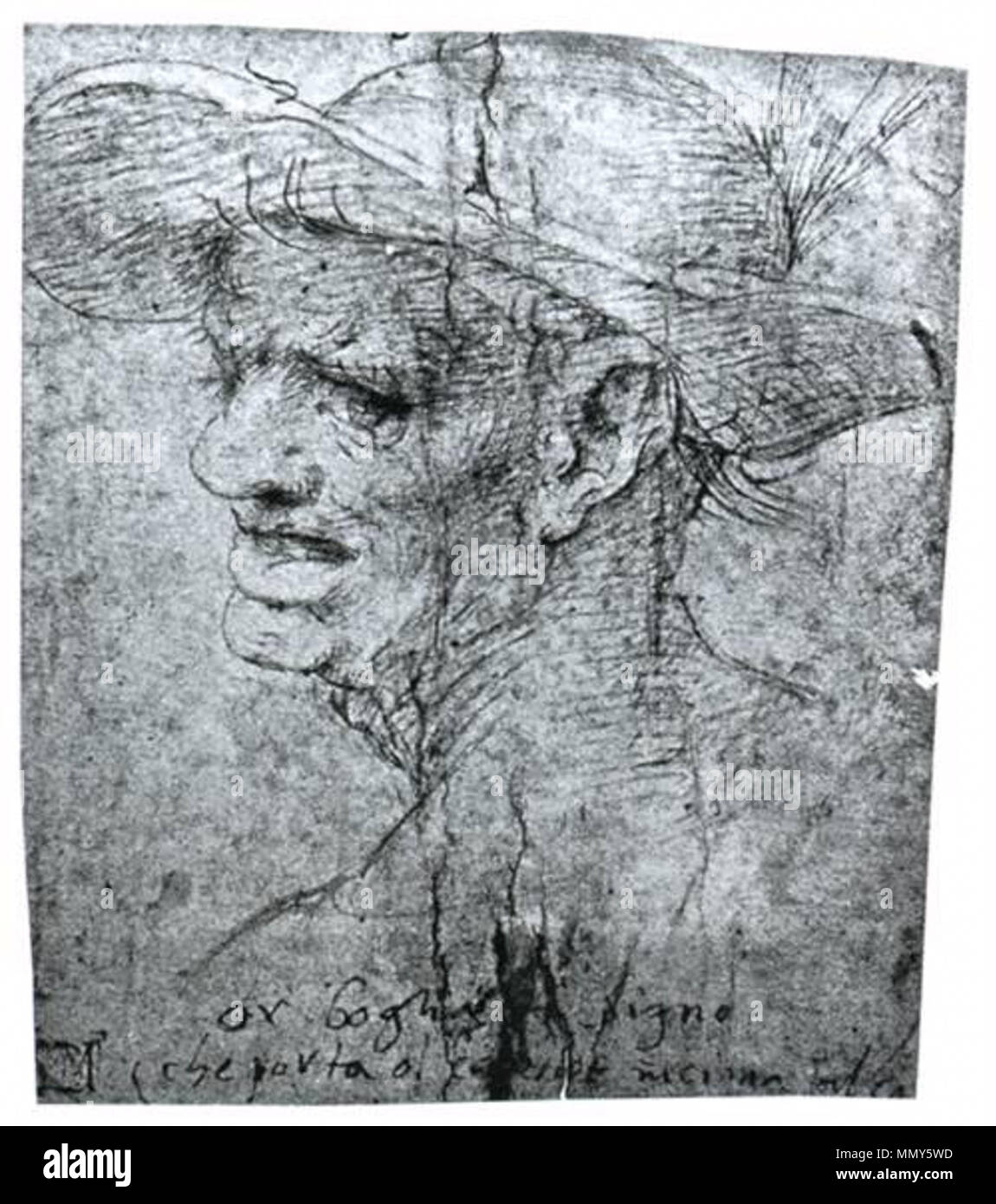 English: Head of an Executioner . 1560s. Giovanni Paolo Lomazzo - Head ...