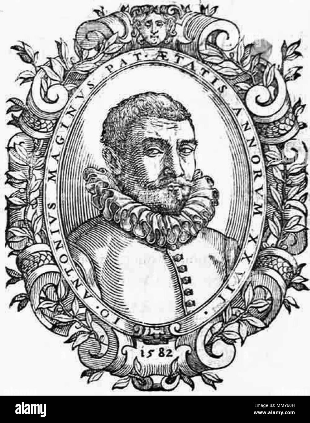 . English: Giovanni Antonio Magini (1555-1618), Italian mathematician ...
