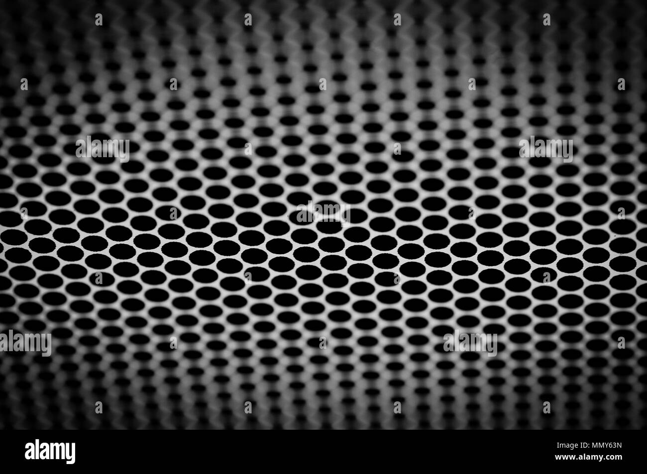 Hexagonal cell texture, Honeycomb, Speaker grille background Stock ...