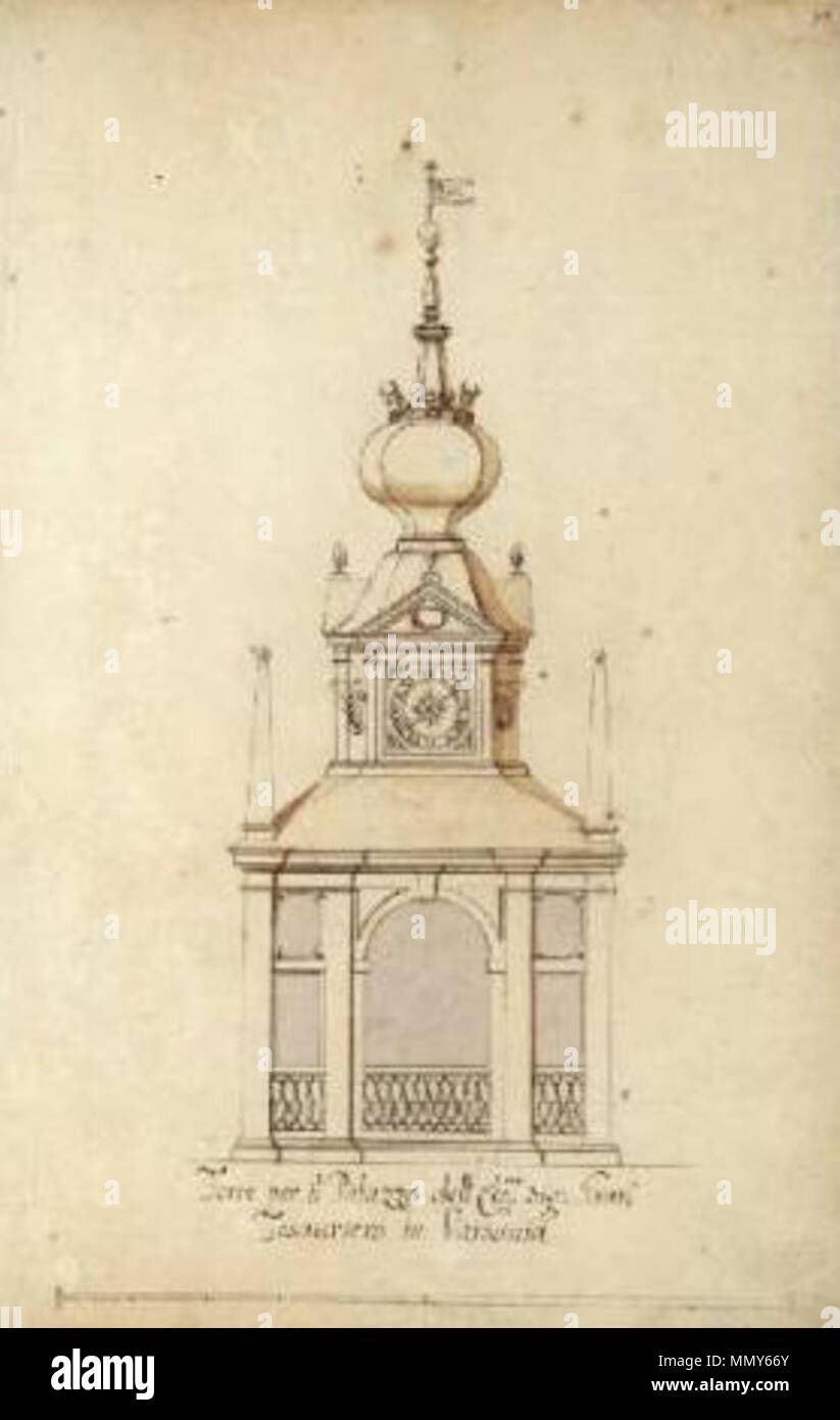 Gisleni Tower of the Leszczyński Palace Stock Photo - Alamy