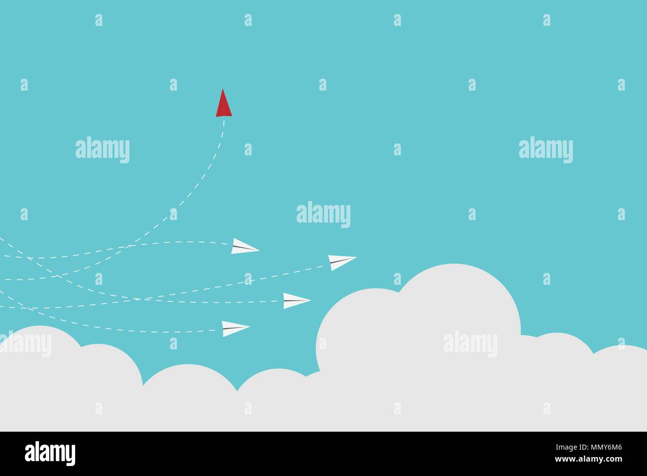 Changing direction metaphor Stock Vector Images - Alamy