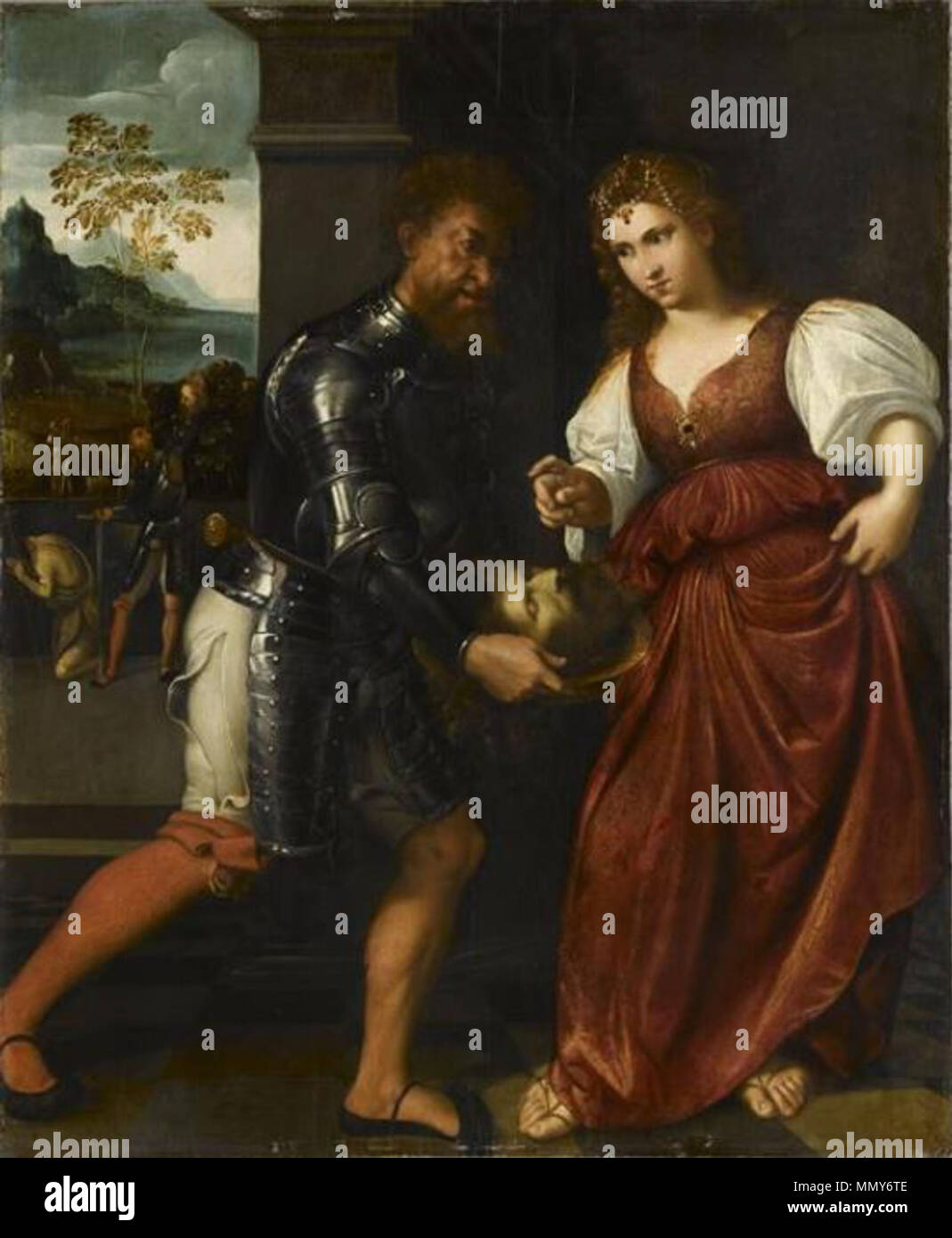 Salome Receiving the Head of St. John the Baptist. 17. century ...