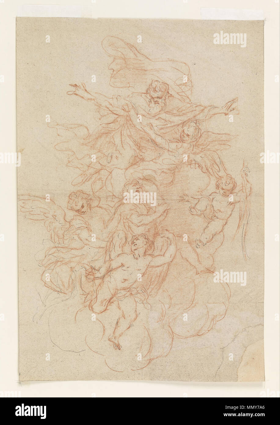 God the Father and Angels. ca. 1750–1800. God the Father and Angels ...