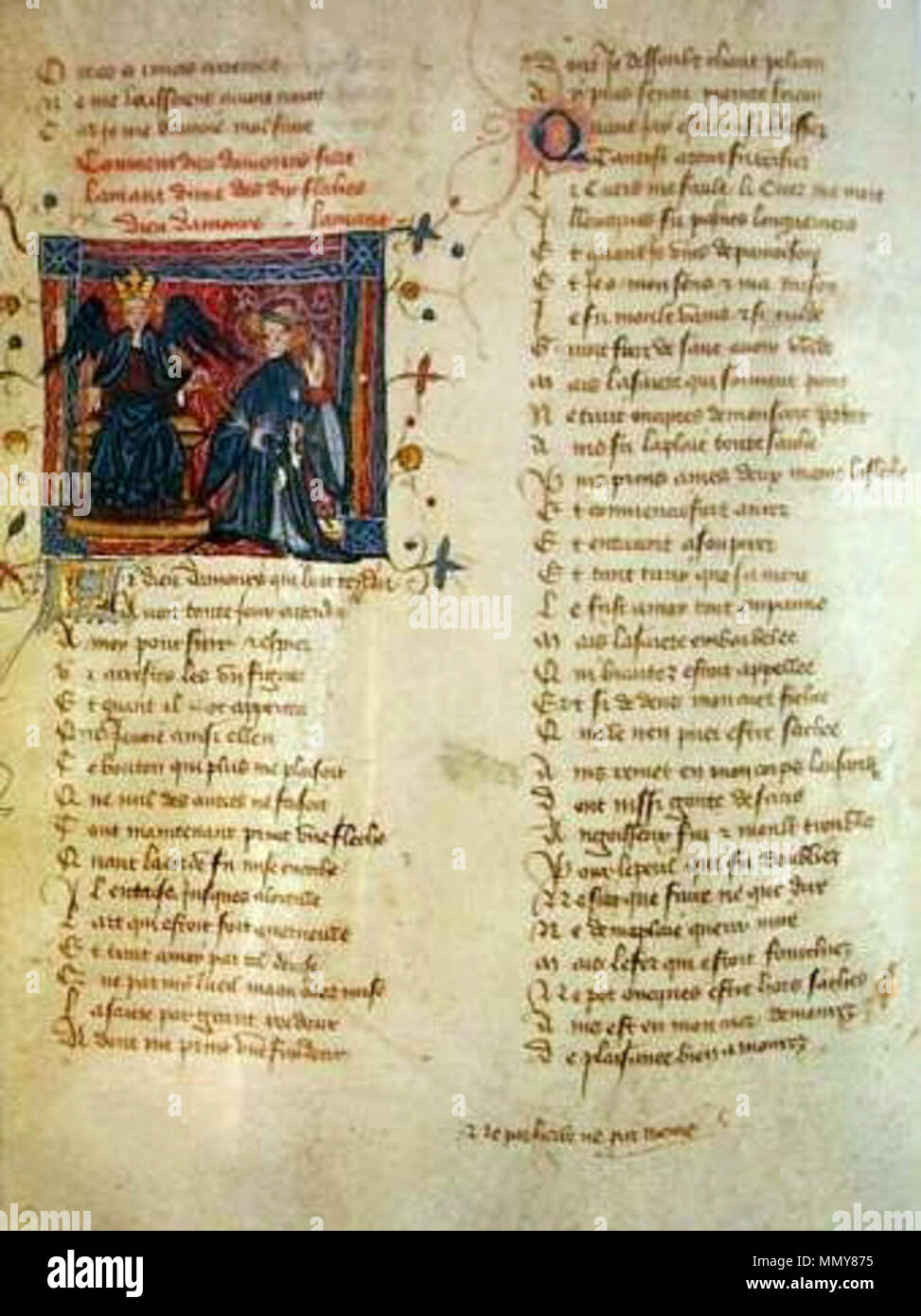 Roman de la Rose.. English: Beginning of the 15th century . Gouffier ...