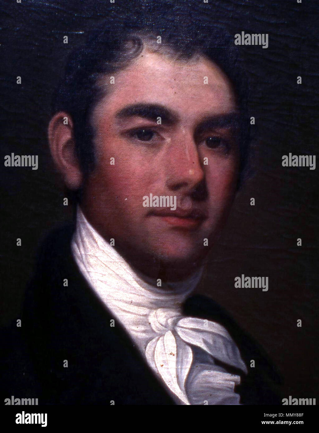 . Portrait of en:William King (governor), Maine's first governor (1820 ...