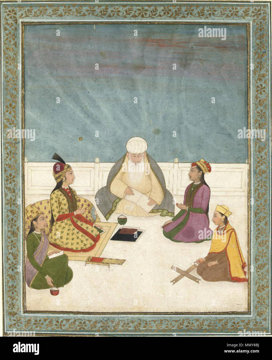 Mughal brocade hi-res stock photography and images - Alamy