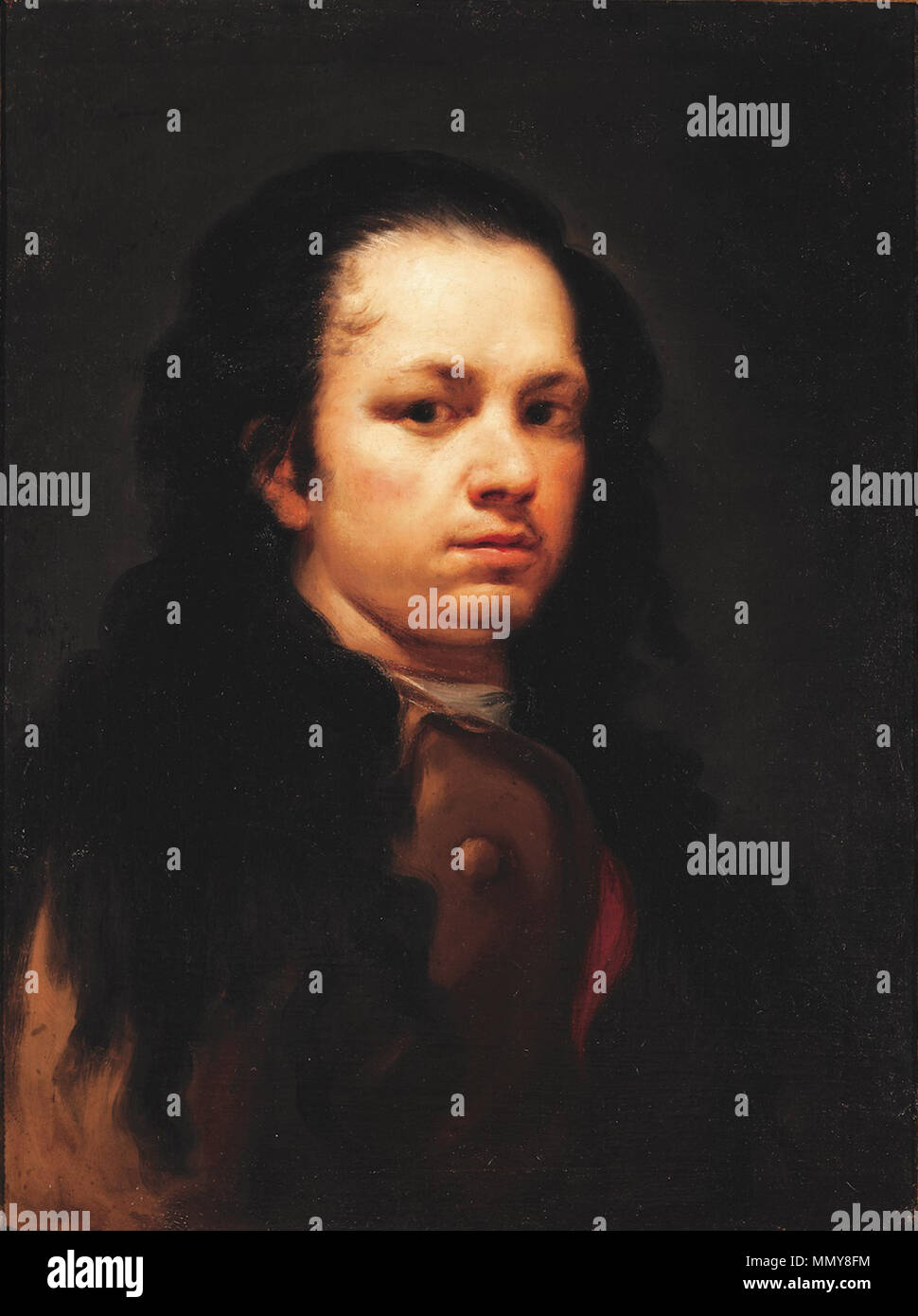 . Self-portrait, Oil on panel, 58 x 44 cm Q11687060. between 1771 and ...