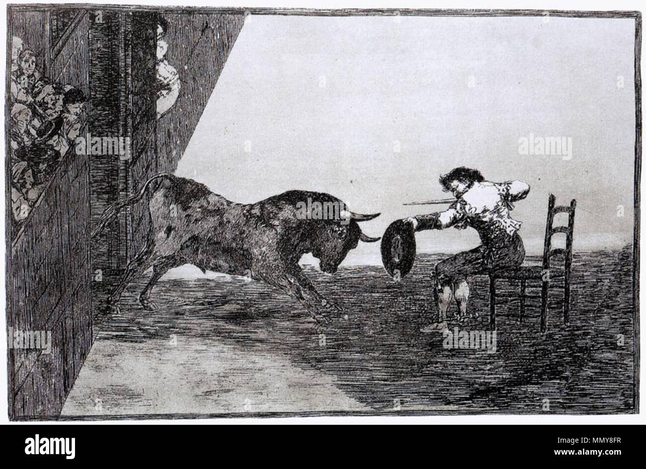 . Spanish painter, printmaker, lithographer, engraver and etcher Goya ...