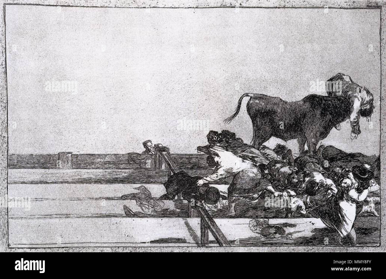 . Spanish painter, printmaker, lithographer, engraver and etcher Goya ...