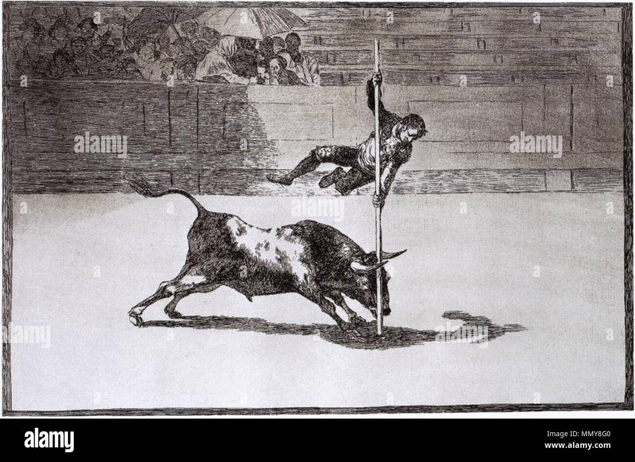 . Spanish painter, printmaker, lithographer, engraver and etcher Goya ...