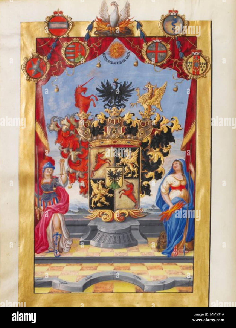 . Wien 1. März 1741: Maria Theresia verleiht als Herzogin von Mantua ...