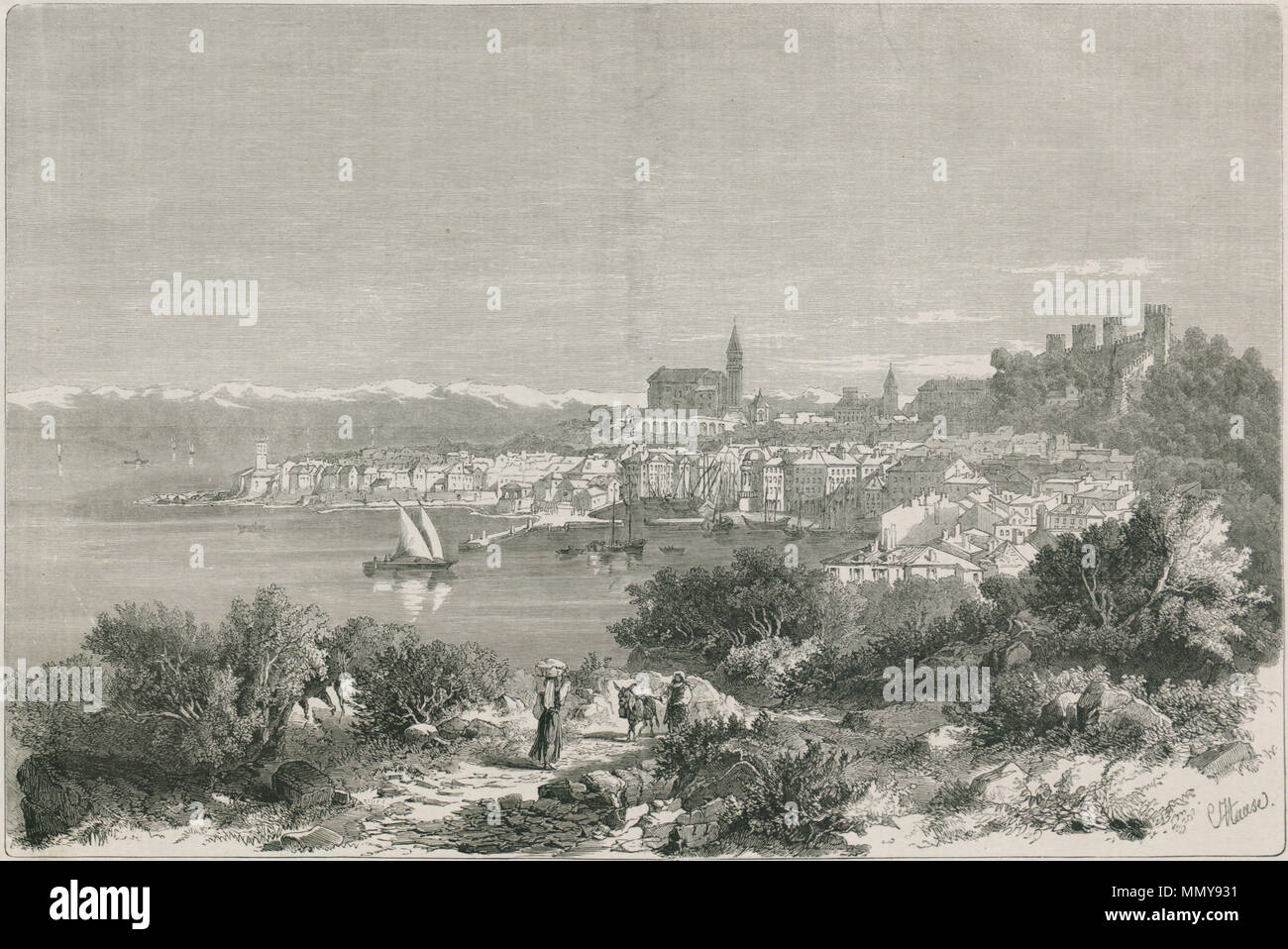 . Slovenščina: Grafika Pirana. . 1865. Gottlieb Christian Wilhelm Haase ...