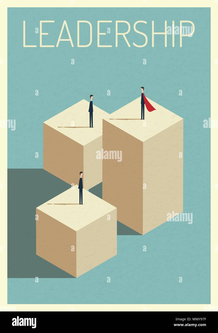 Leadership by example Stock Vector Images - Alamy