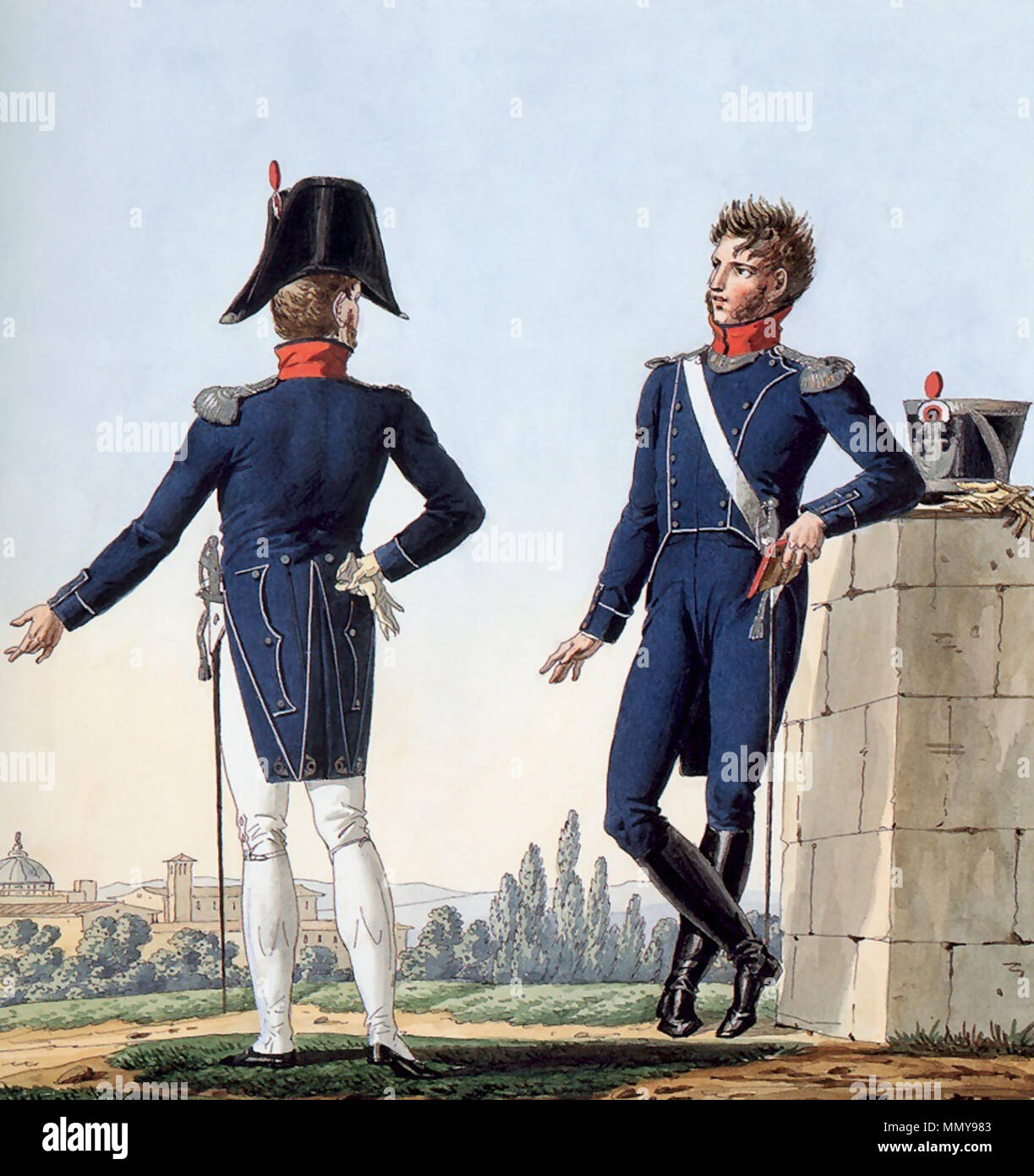 French light infantry napoleon hi-res stock photography and images - Alamy