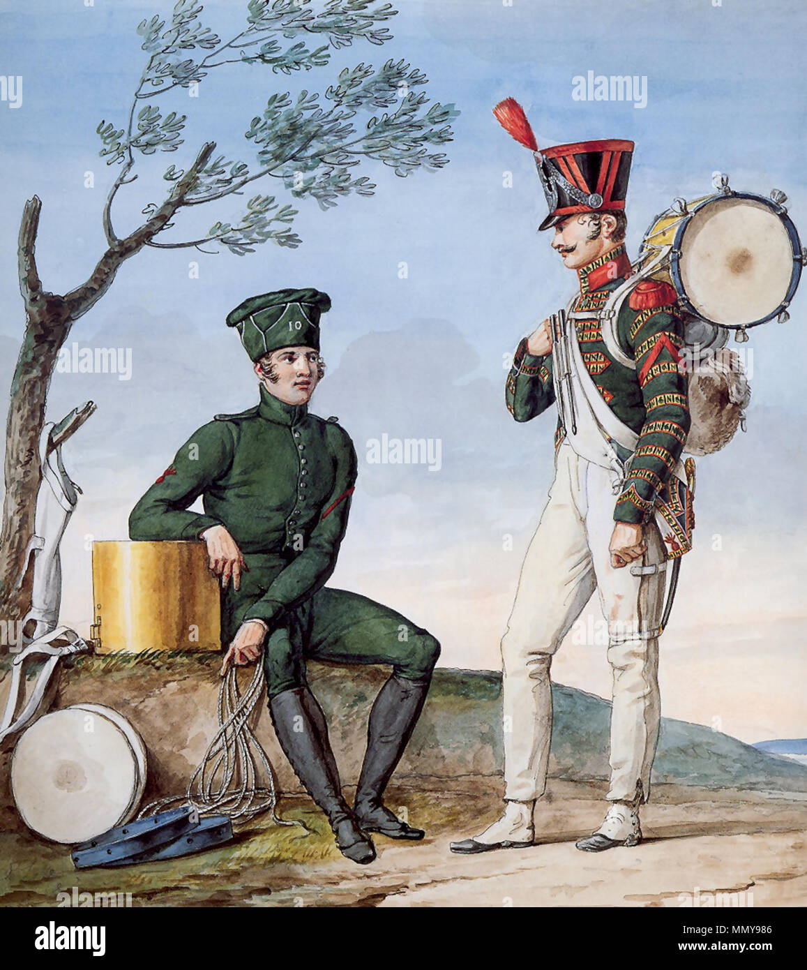 Light infantry hi-res stock photography and images - Alamy