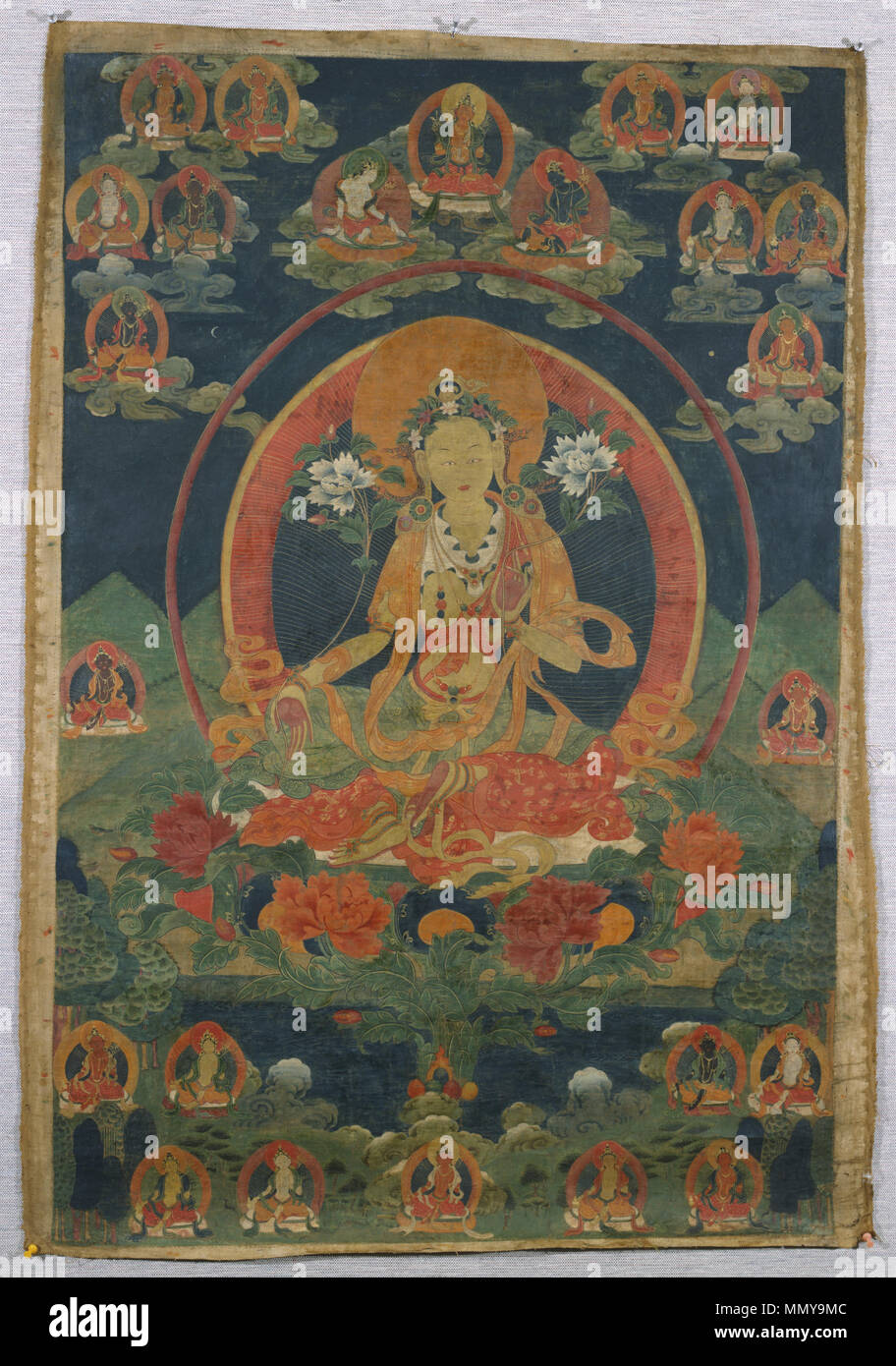 Green Tara. 18th century. Green Tara - Google Art Project Stock Photo ...