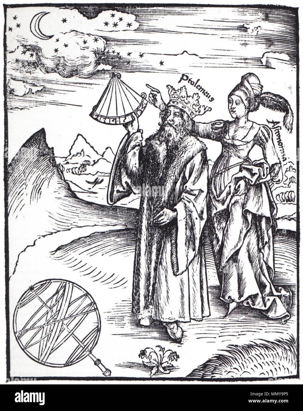 . Gregor Reisch: Margarita Philosophica, 1503/1508?. Allegory of ...