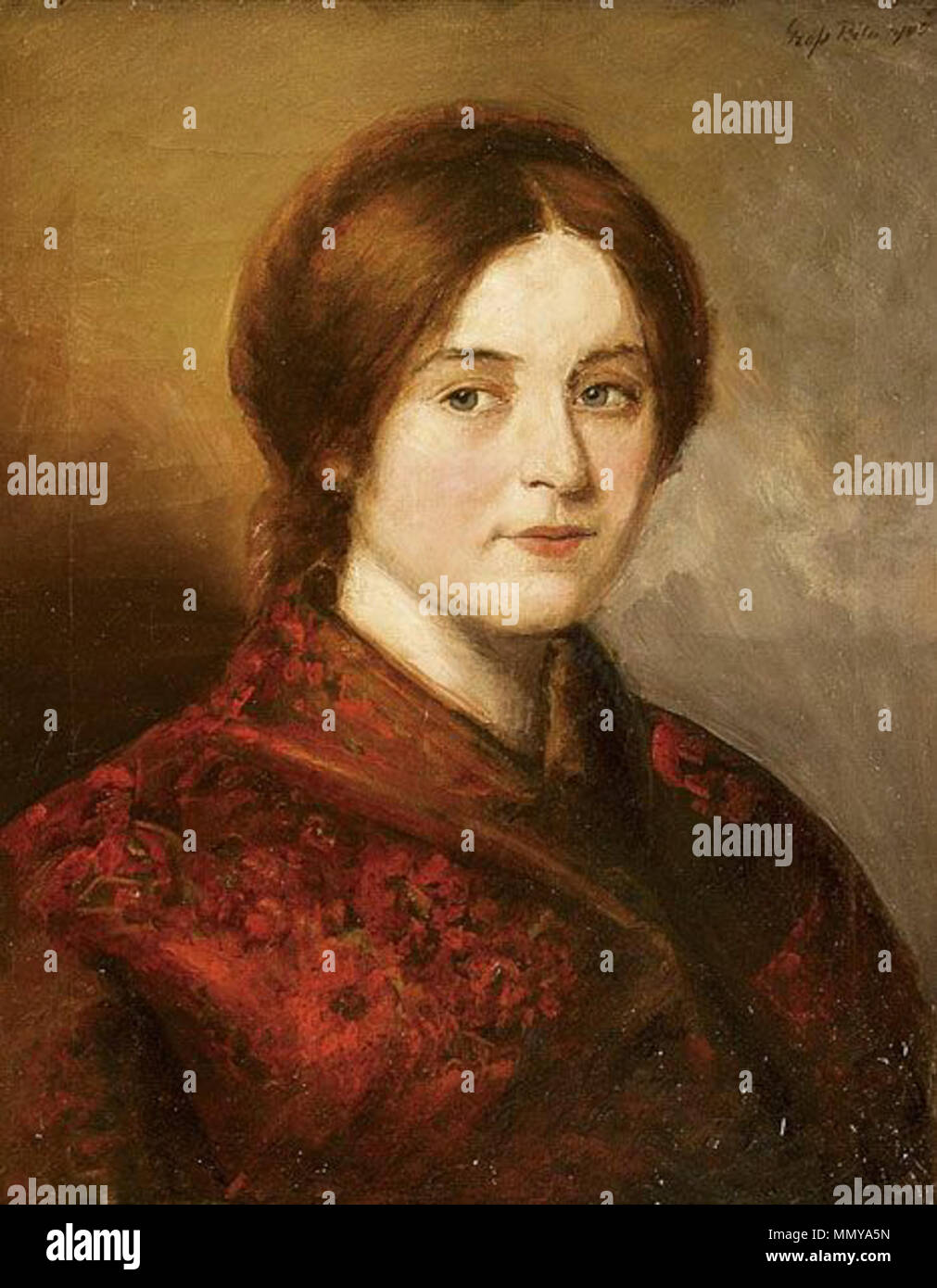 Girl in traditional Clothes. 1905. Gross Girl in traditional Clothes ...