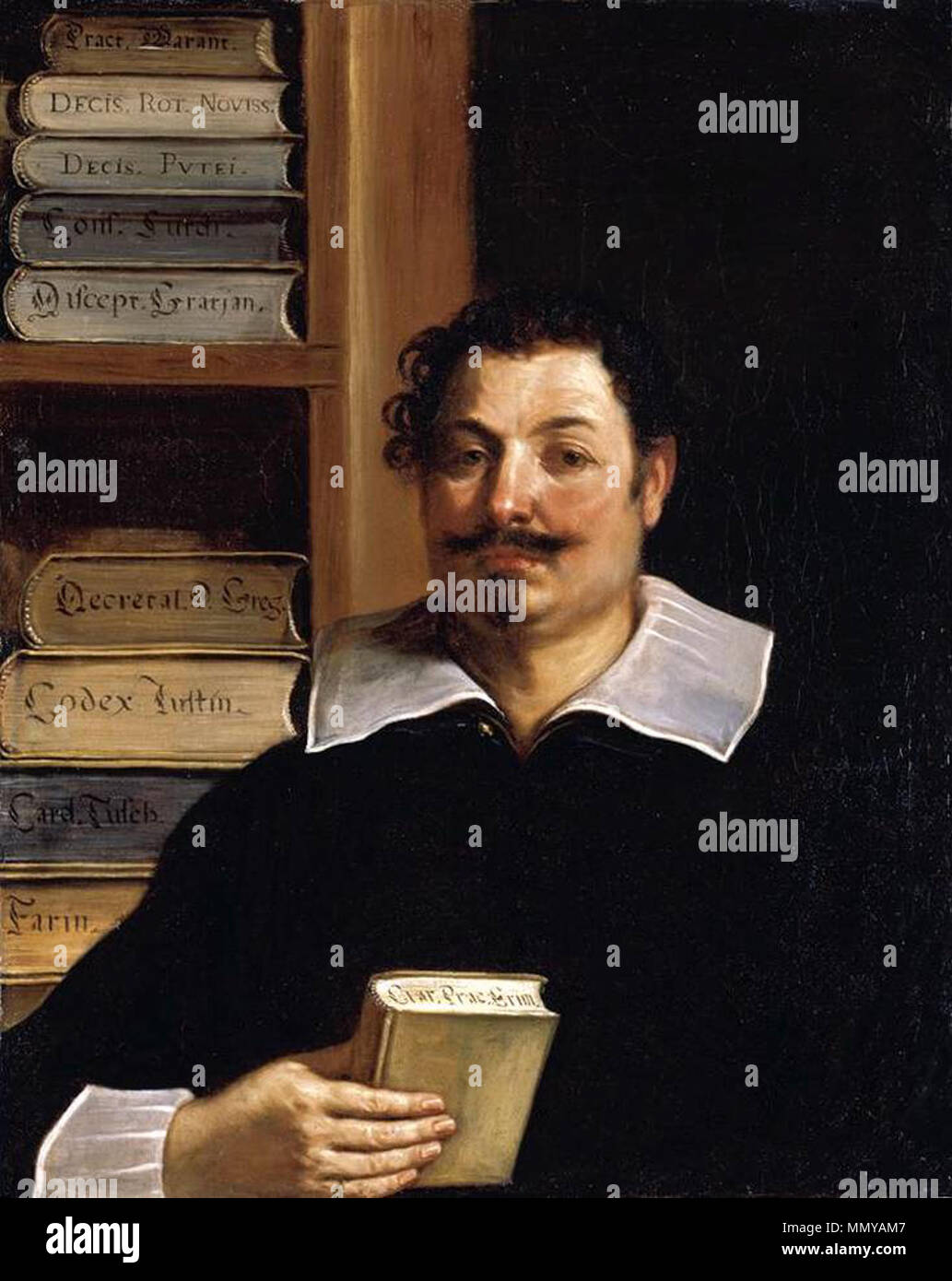 English: Portrait of Francesco Righetti . between 1626 and 1628 ...