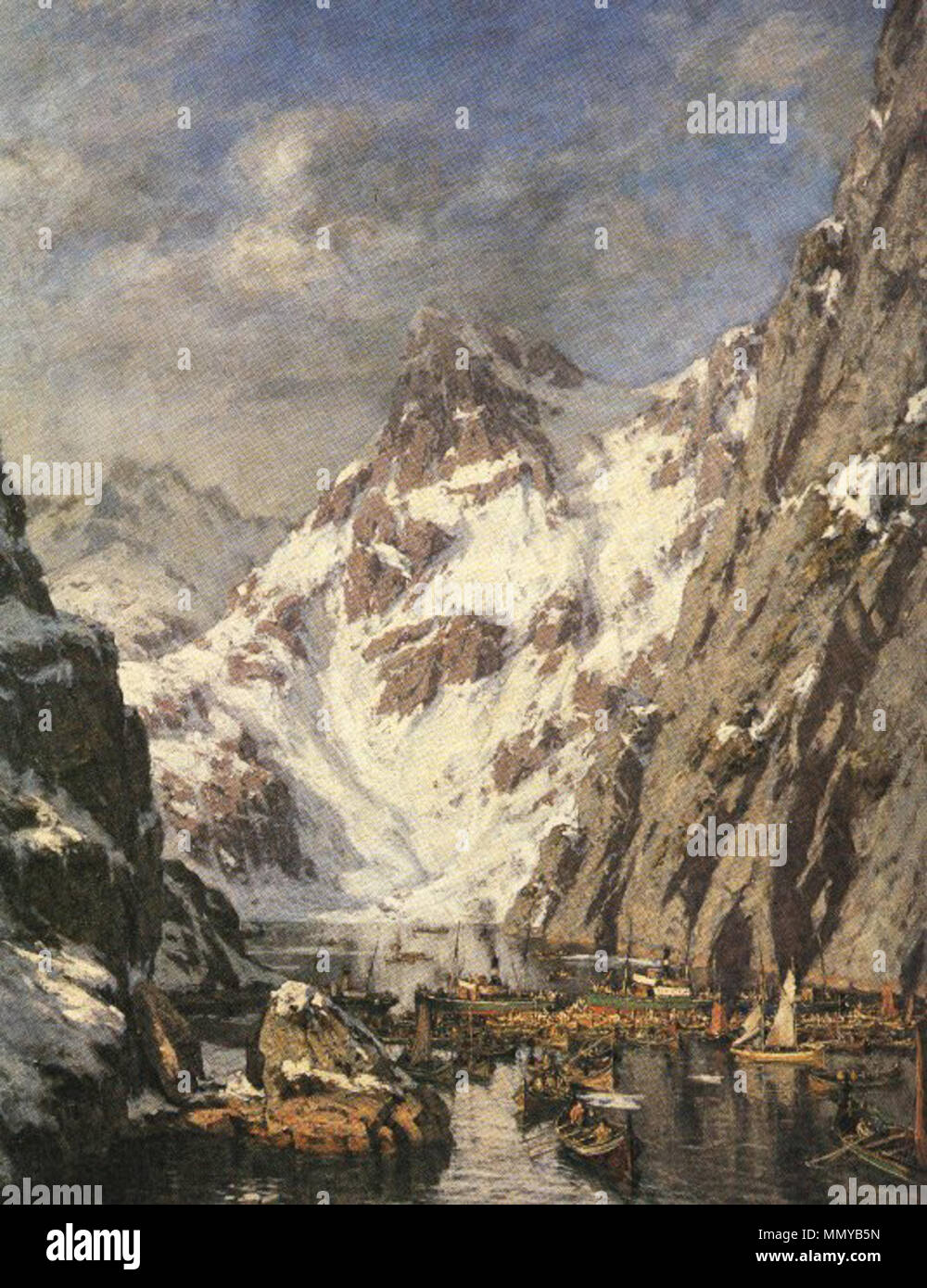 Trollfjordslaget (The Battle at Trollfjord) Gunnar Berg ...