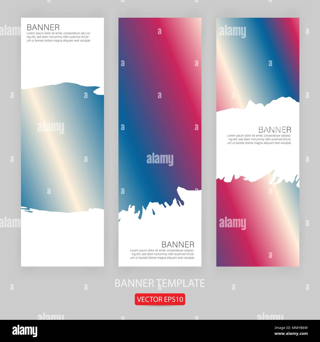 grunge banner template hand drawn painted scratched. grunge design ...