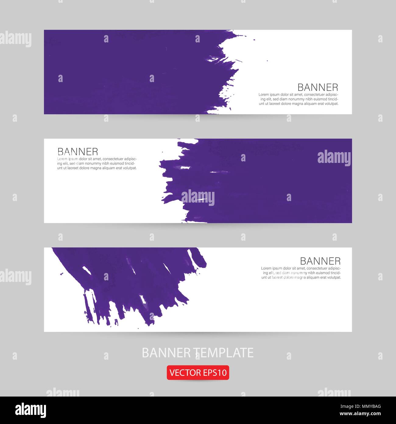 grunge banner template hand drawn painted scratched. grunge design ...
