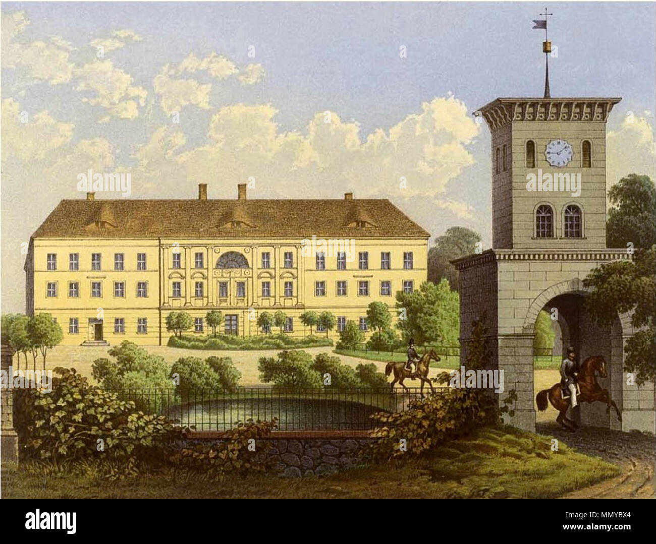 . Deutsch: Gut Cremzow Kreis Pyritz . between 1857 and 1883. H. Krämer ...