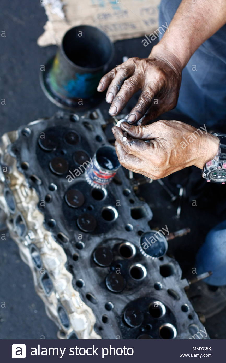 Greasy Hands High Resolution Stock Photography and Images - Alamy