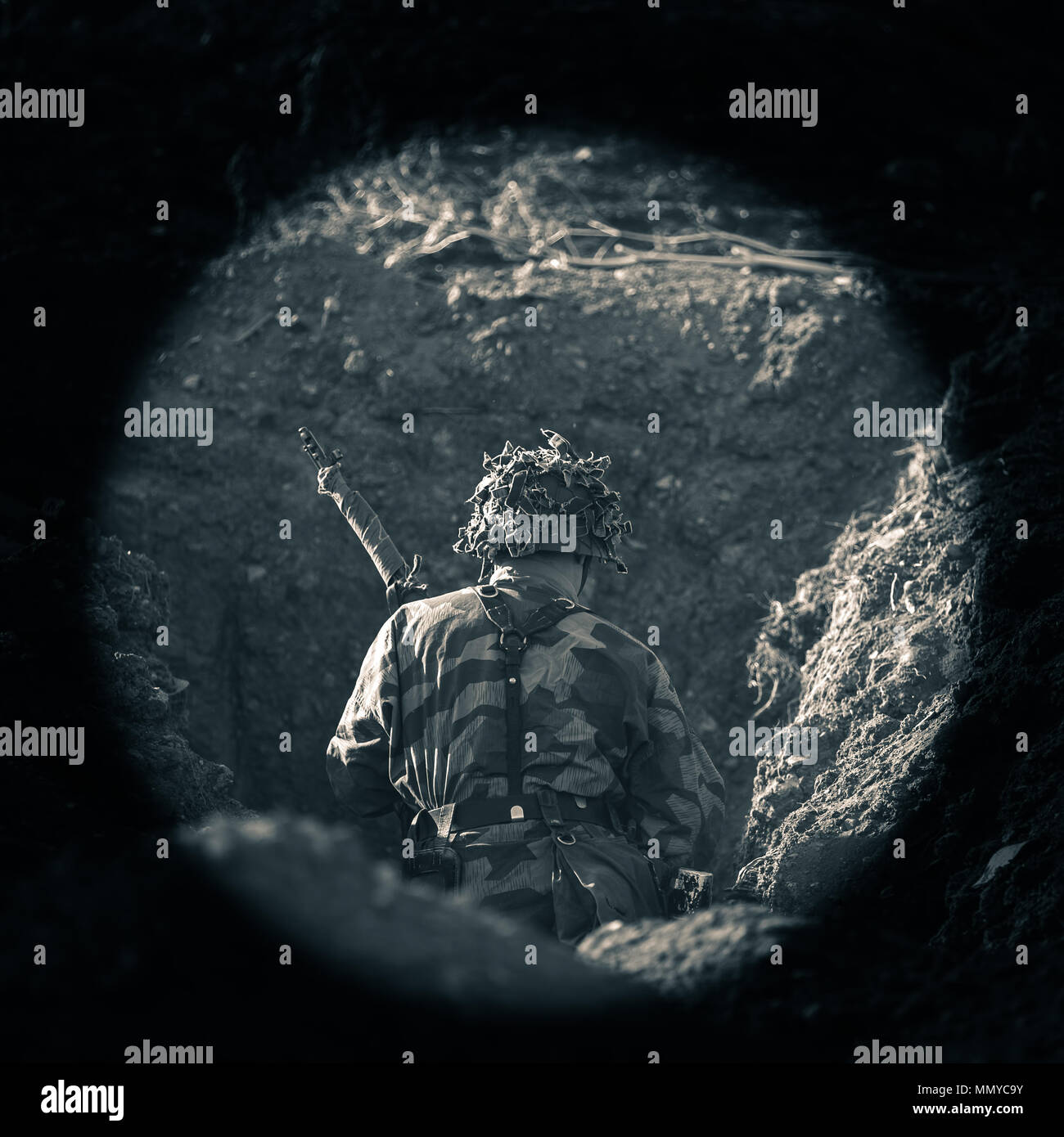 Trench tactics hi-res stock photography and images - Alamy