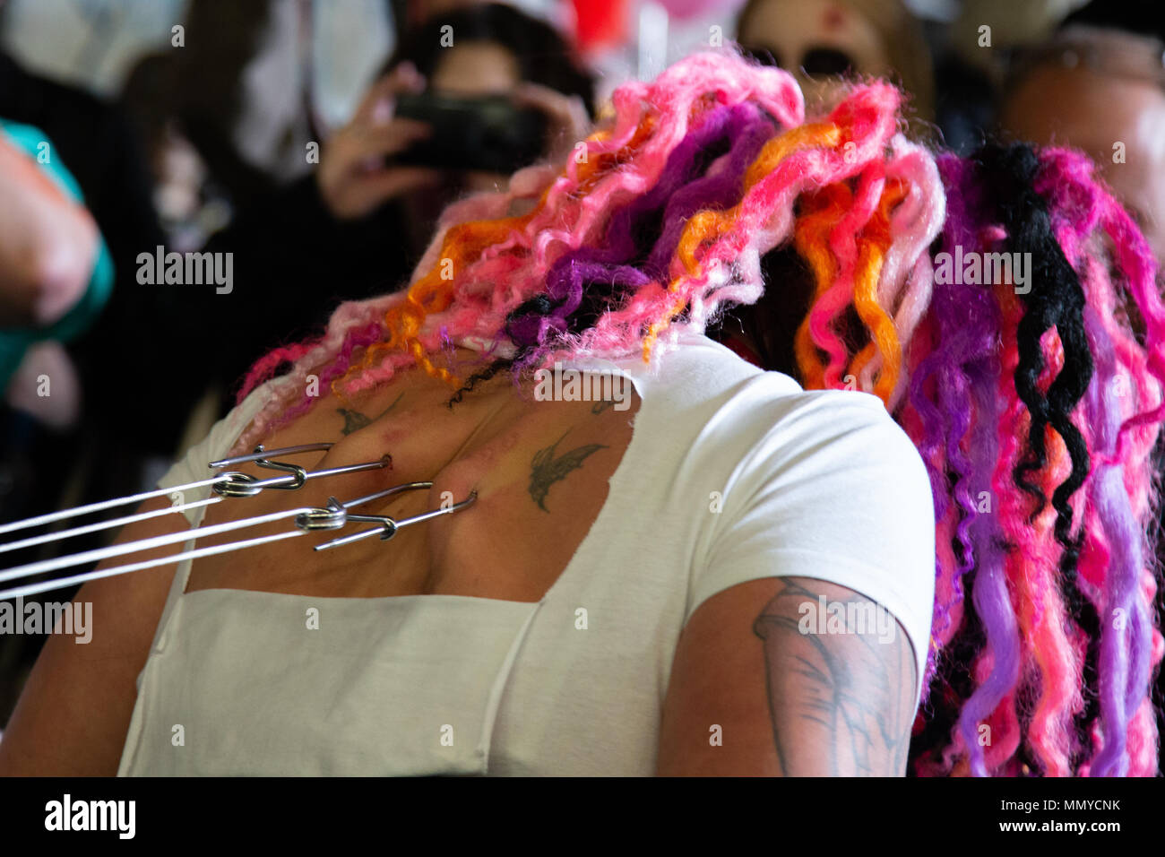 Zombies take part in the annual London zombie walk Stock Photo - Alamy