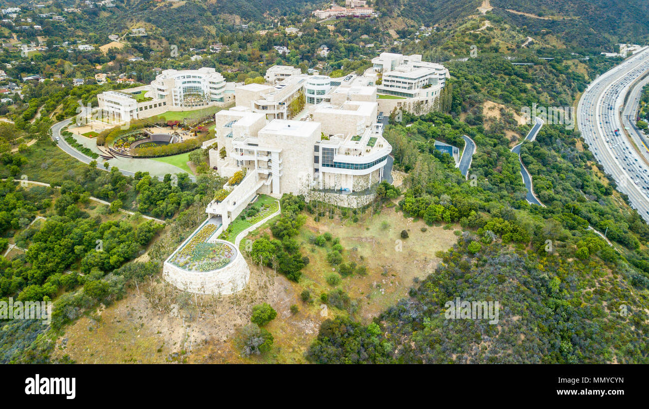 Getty museum aerial High Resolution Stock Photography and Images - Alamy
