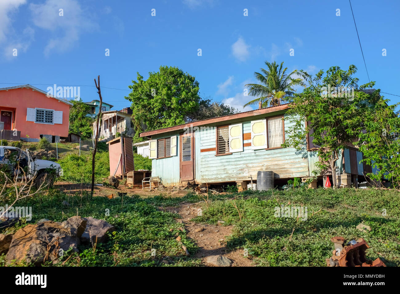 Antigua Lesser Antilles islands in the Caribbean West Indies - Typical ...
