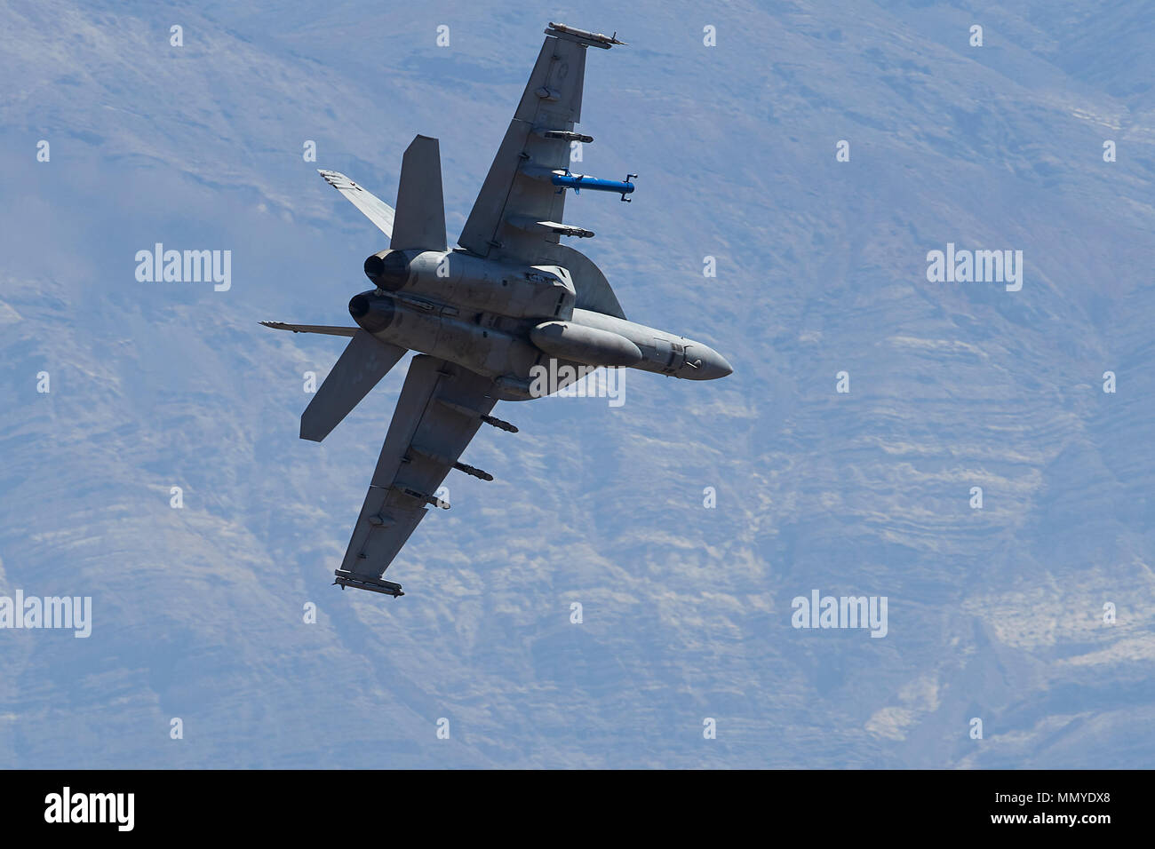 Close Up Image Of A United States Navy F/A-18E Super Hornet Jet Fighter ...