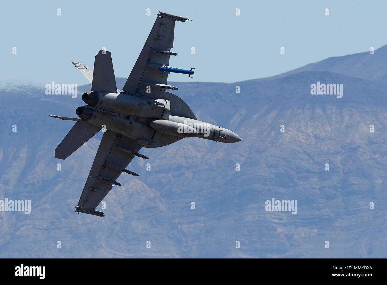 Close Up Photo Of A US Navy F/A-18E Super Hornet Jet Fighter Flying ...