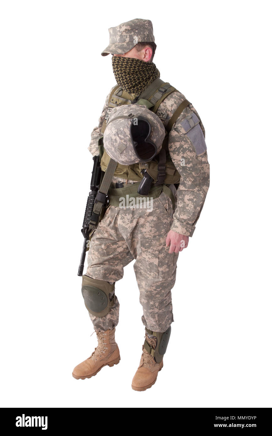 Us army uniform afghanistan Cut Out Stock Images & Pictures - Alamy