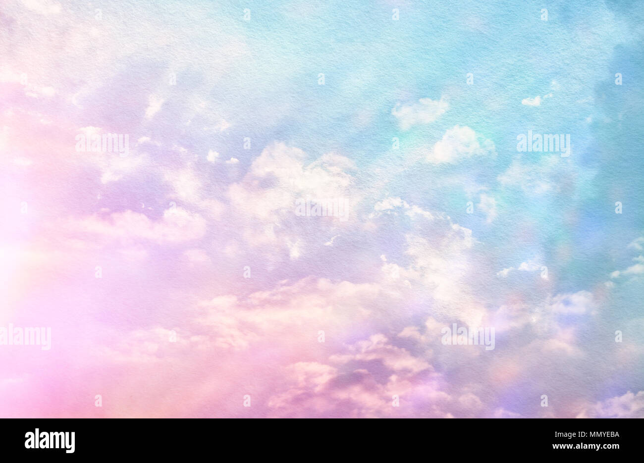 image of abstract pastel clouds and sky with texture Stock Photo - Alamy