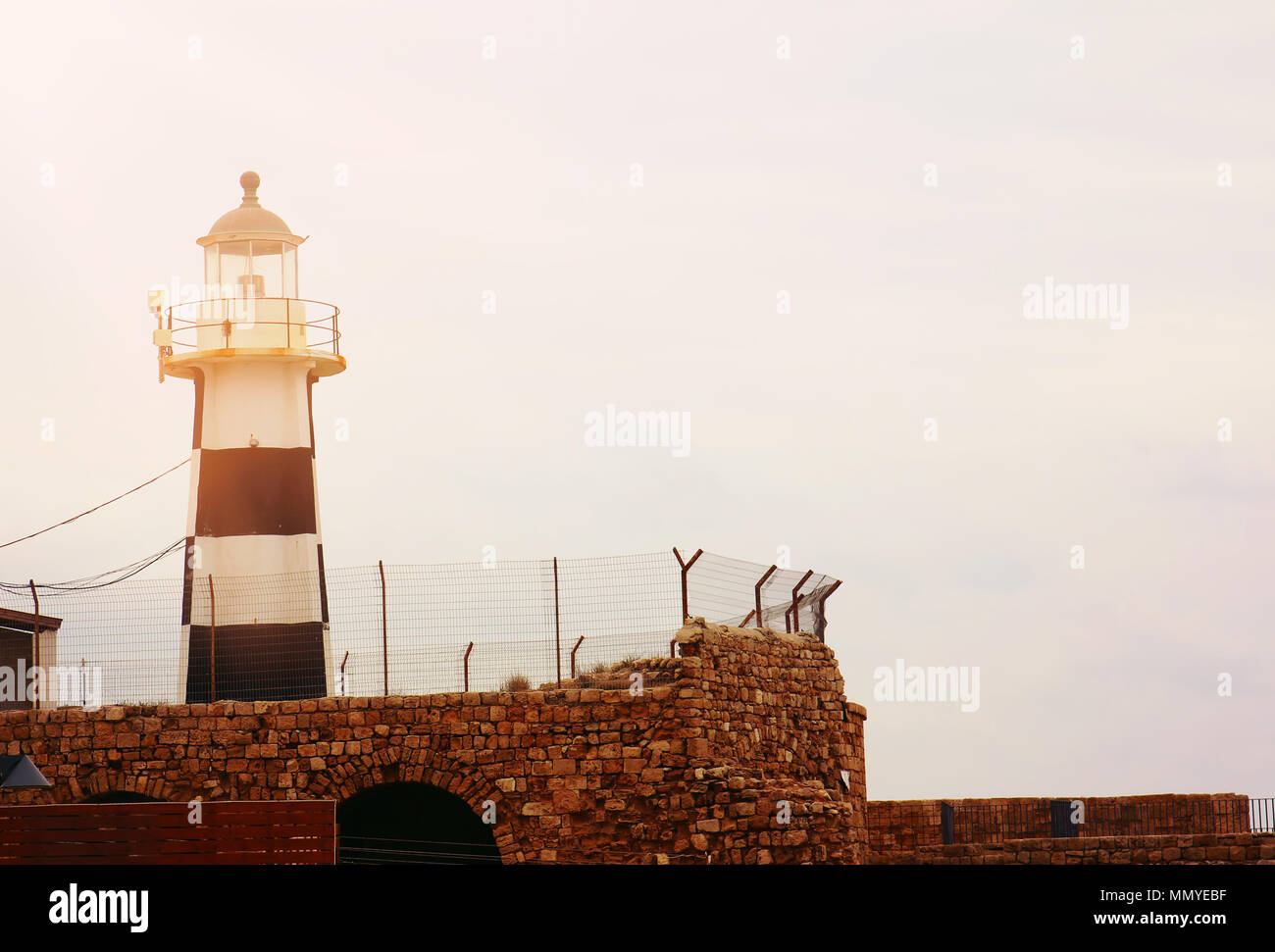 image of old Lighthouse Stock Photo - Alamy