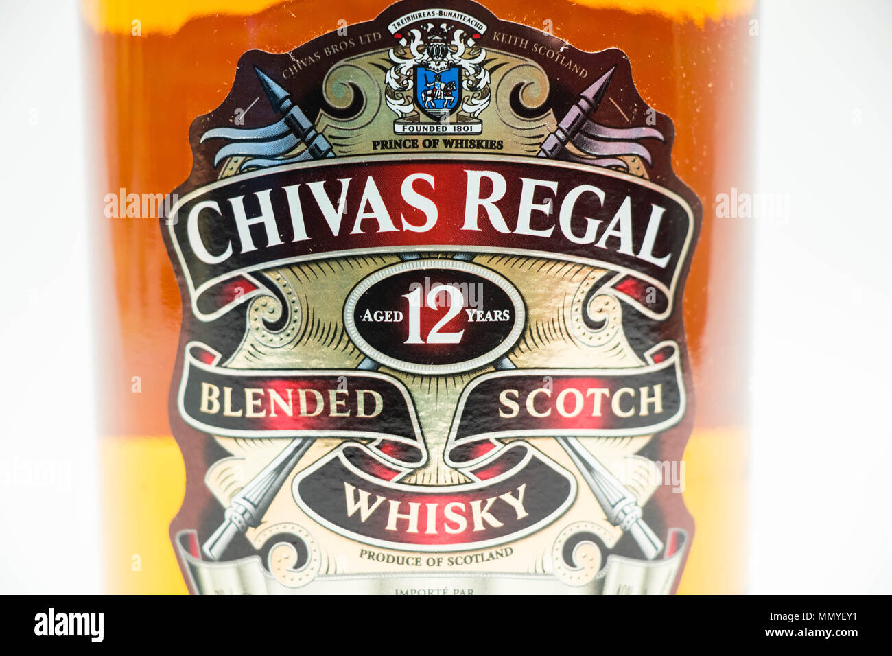 Chivas regal logo hi-res stock photography and images - Alamy