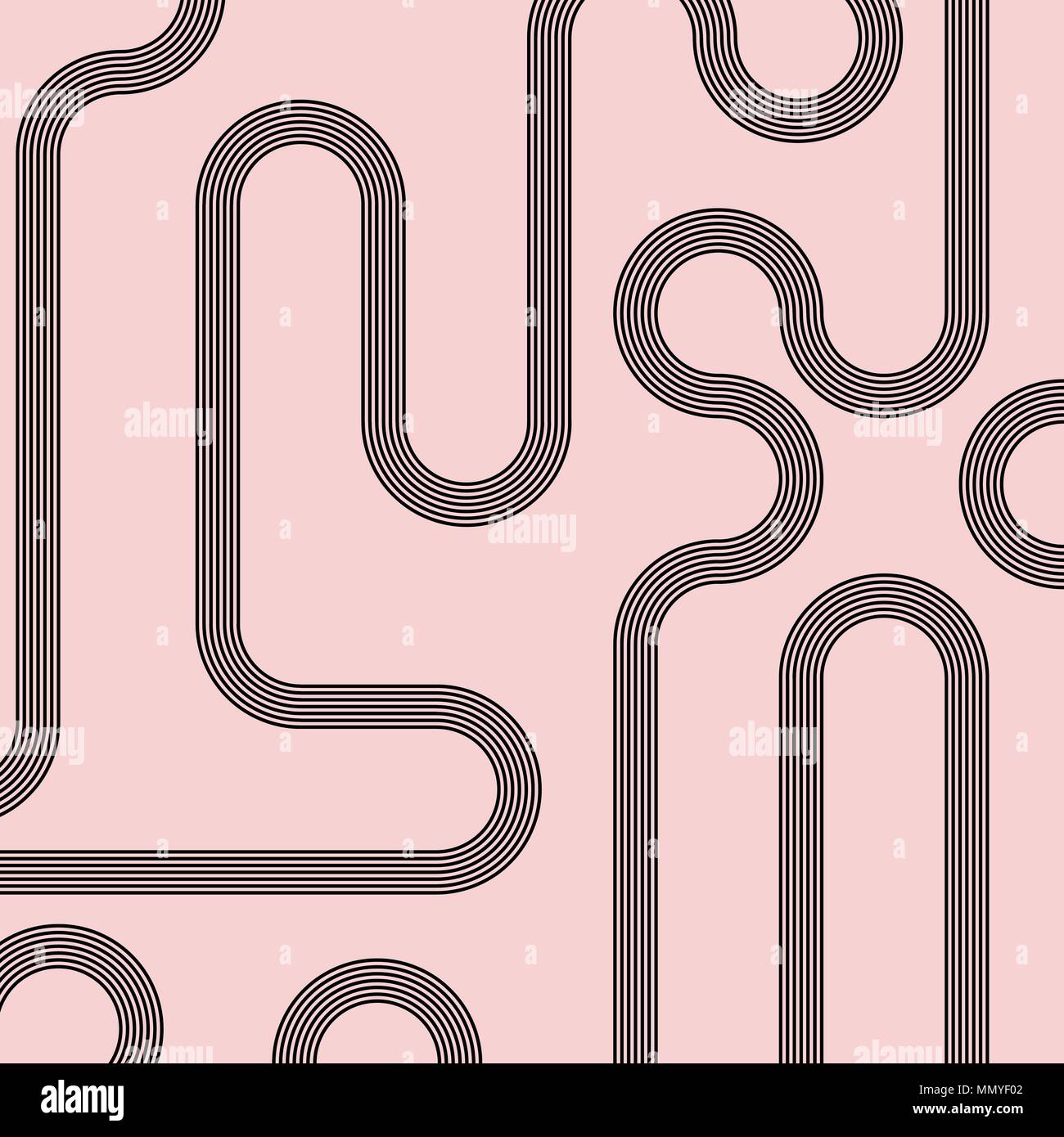 abstract vector background with stripes pattern Stock Vector Image ...