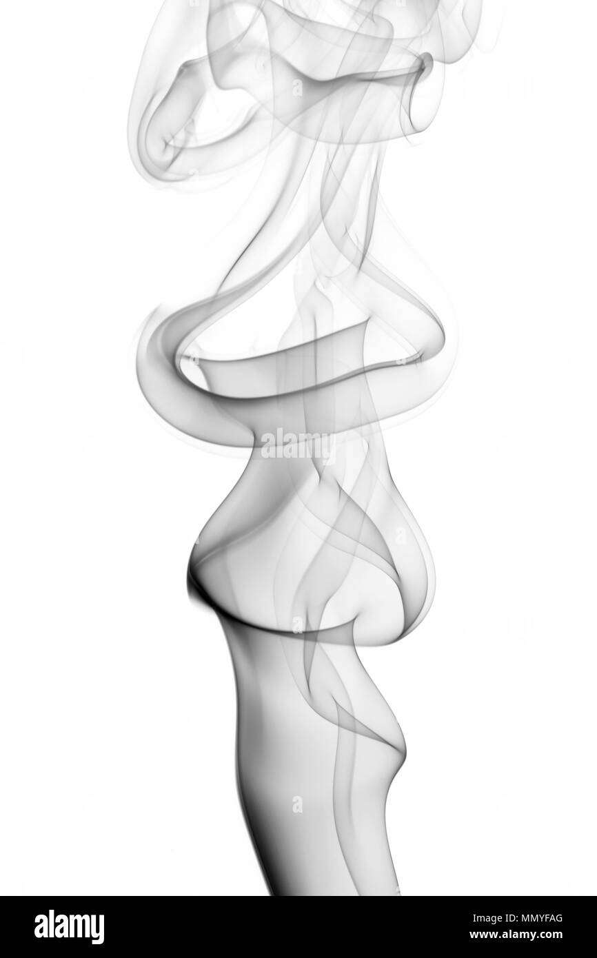 Black abstract smoke wave Stock Photo - Alamy