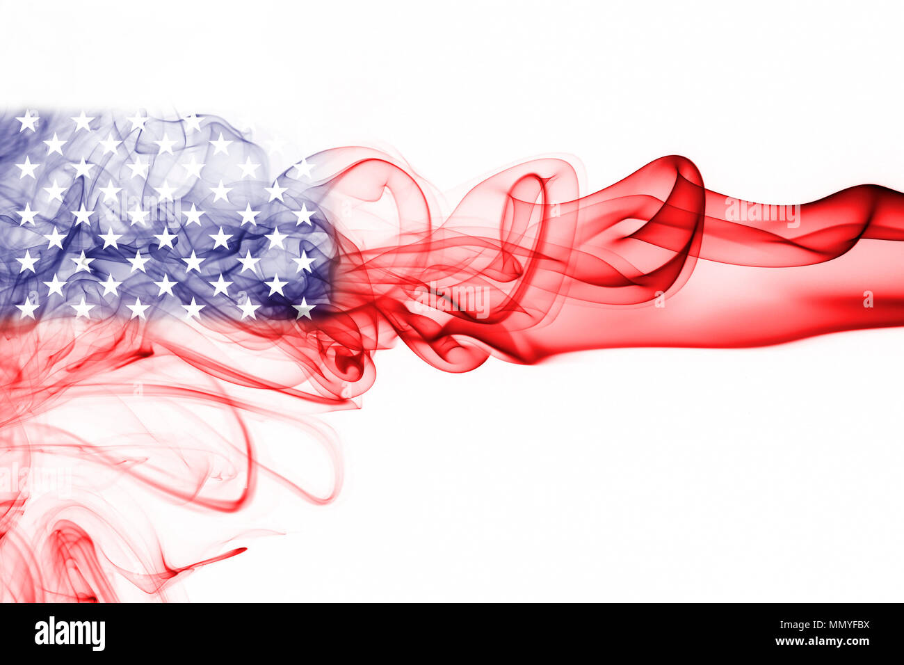 United States flag smoke, US flag Stock Photo - Alamy
