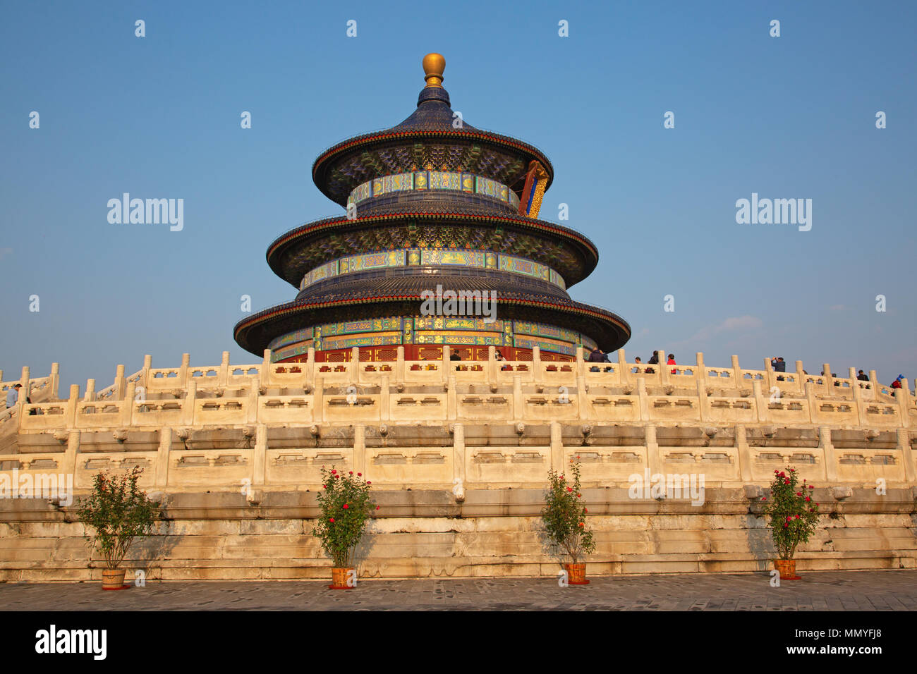 Temple of Heaven at sunset. Beijing, China Stock Photo - Alamy