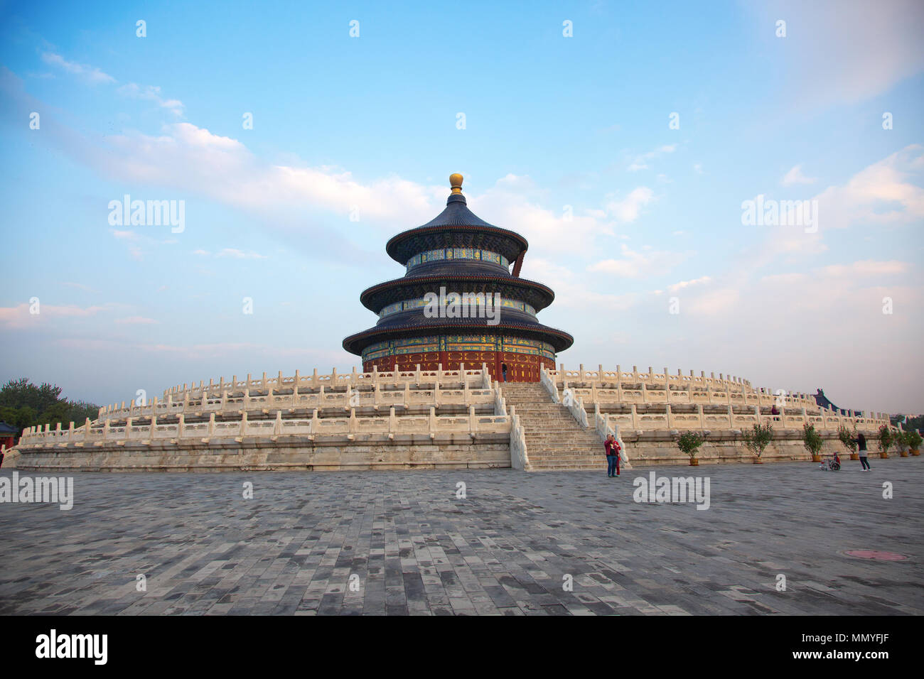 Temple of Heaven at sunset. Beijing, China Stock Photo - Alamy