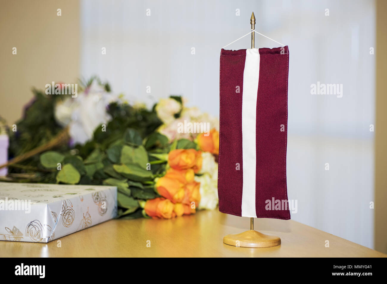 Independence Day of Latvia. Celebrating 100 years of independence of ...