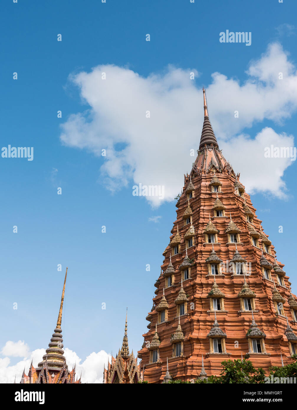 Large brick pagoda with the copyspace which built for use to the monk ...