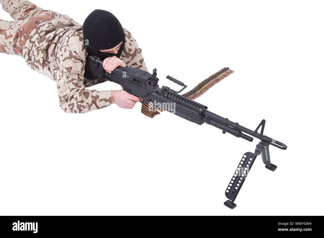 M60 Machine Gunner High Resolution Stock Photography and Images - Alamy