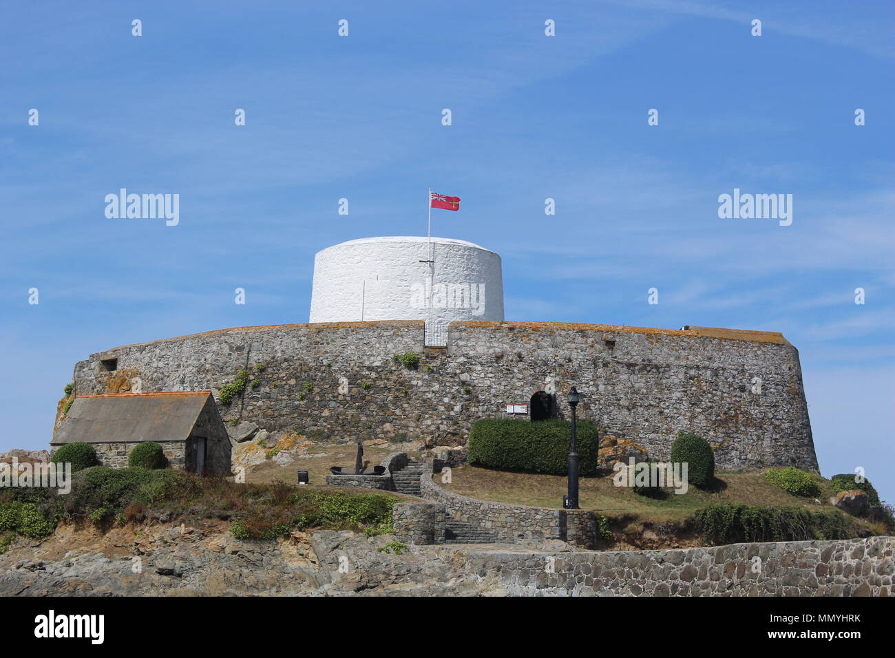 Fort Grey Guernsey Stock Photo - Alamy